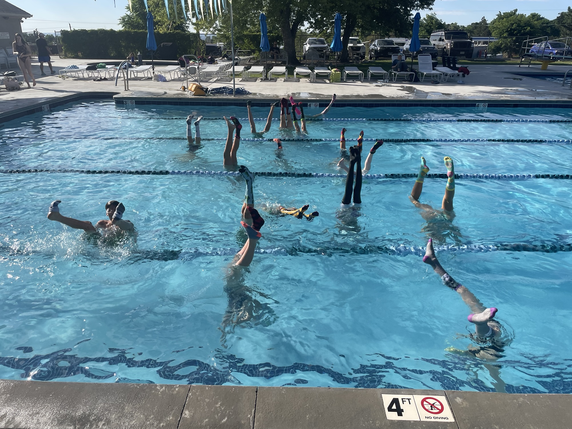 Wacky Sock Wednesday – Green Mountain Swim Team